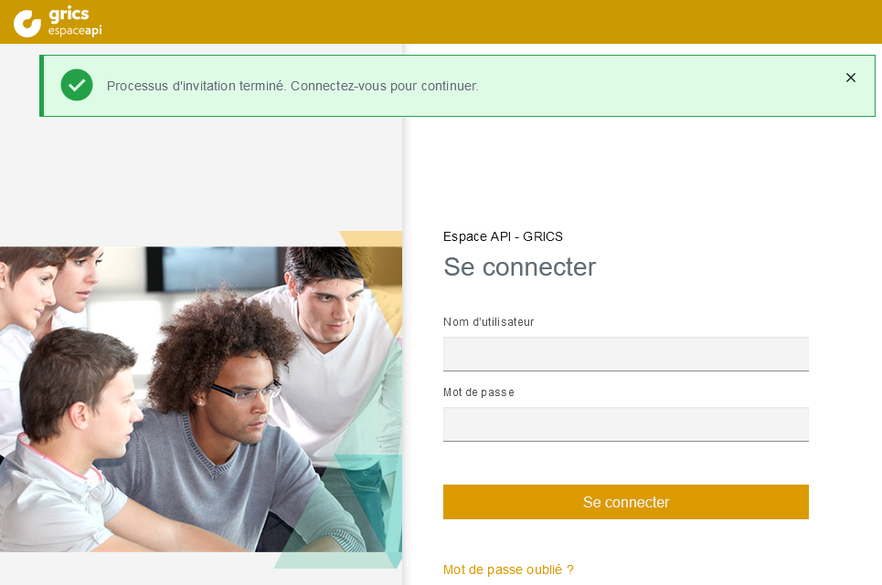 Qui peut accéder à Espace API et comment le faire? | EAPI