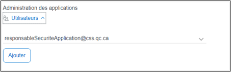 Consentement d'une application | EAPI